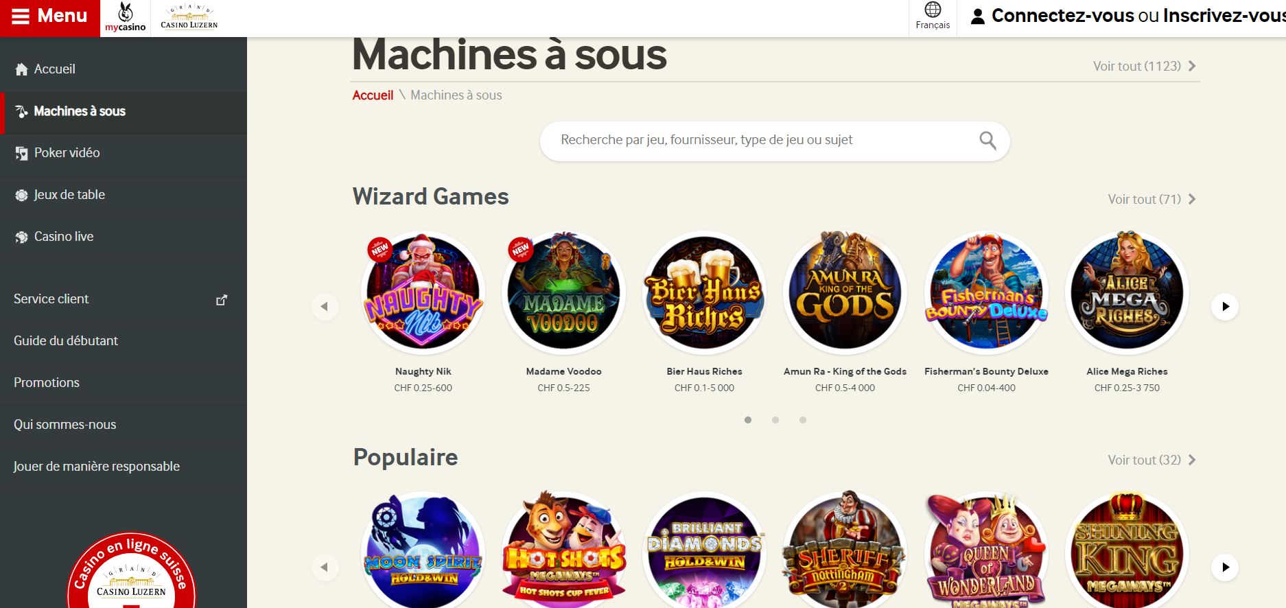 Mycasino Avis 2023 | Bonus Exclusif de 100 % jusqu’à CHF 300